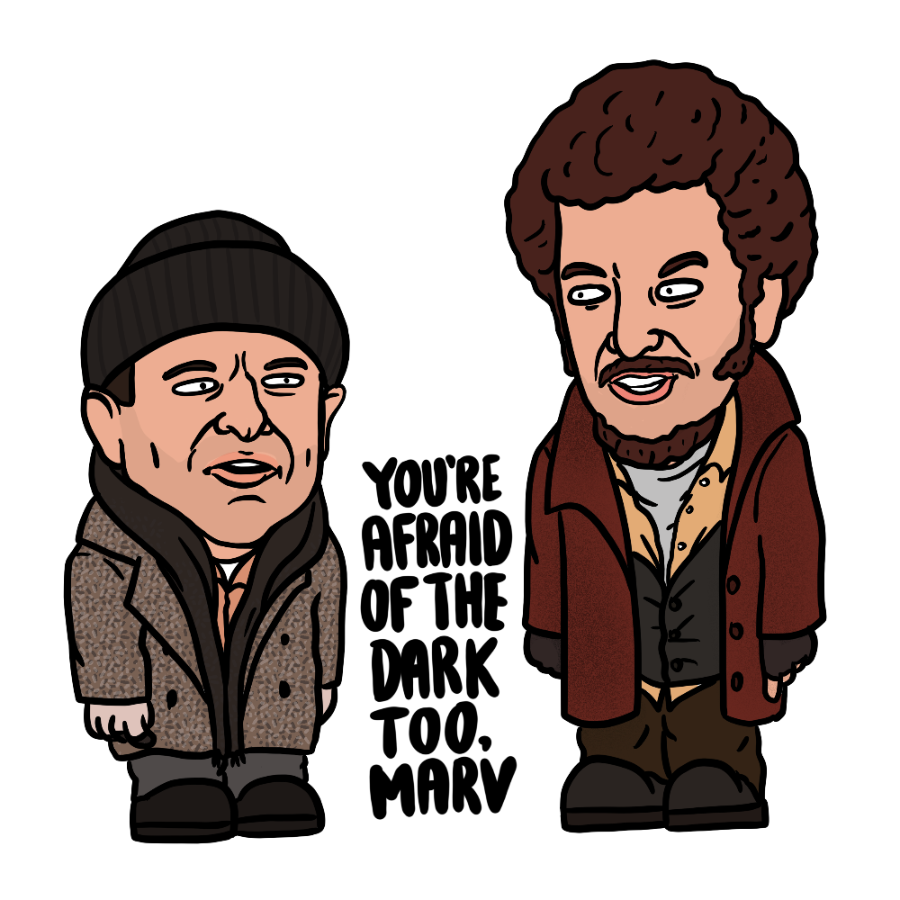 Marv and Harry – Action Hero Stickers Store