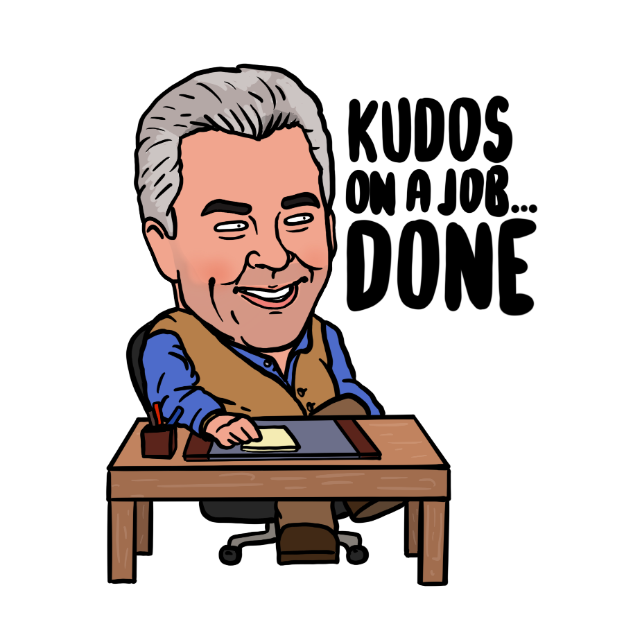 Kudos! – Action Hero Stickers Store