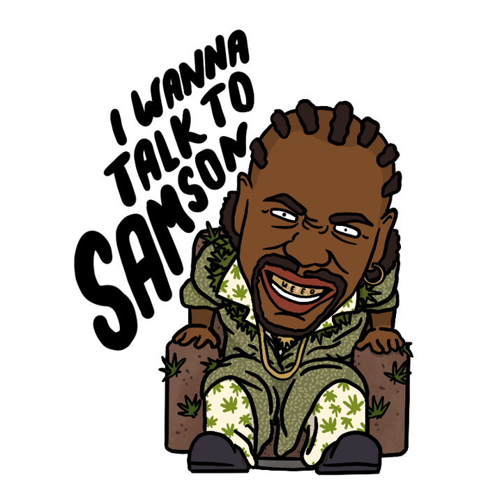 Samson! – Action Hero Stickers Store