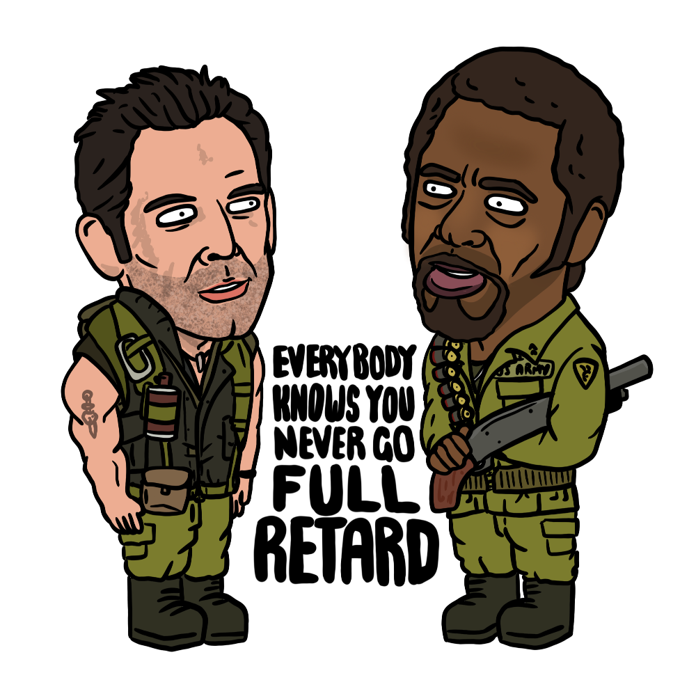 Full Retard Action Hero Stickers Store full-retard-action-hero-stickers-store